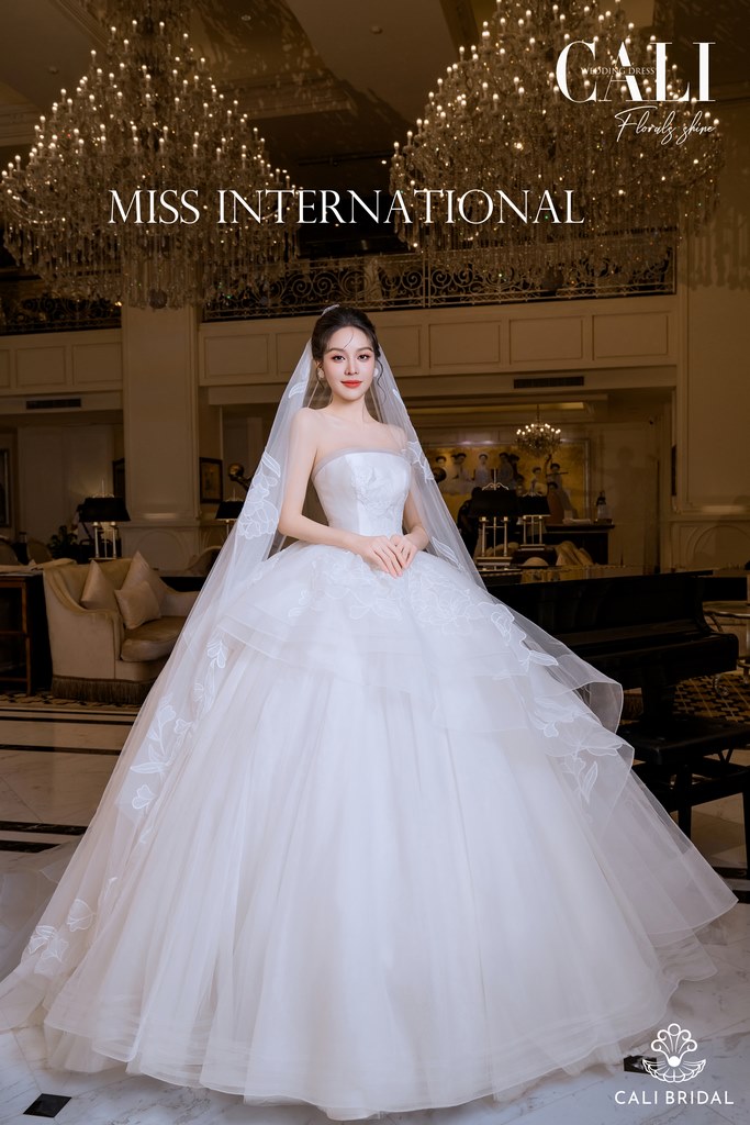 50+ mẫu váy cưới đơn giản thanh lịch, tinh tế kiểu dáng Hàn Quốc